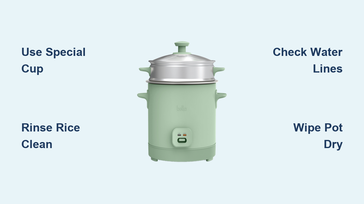 How to Use Bella Rice Cooker: Easy Steps