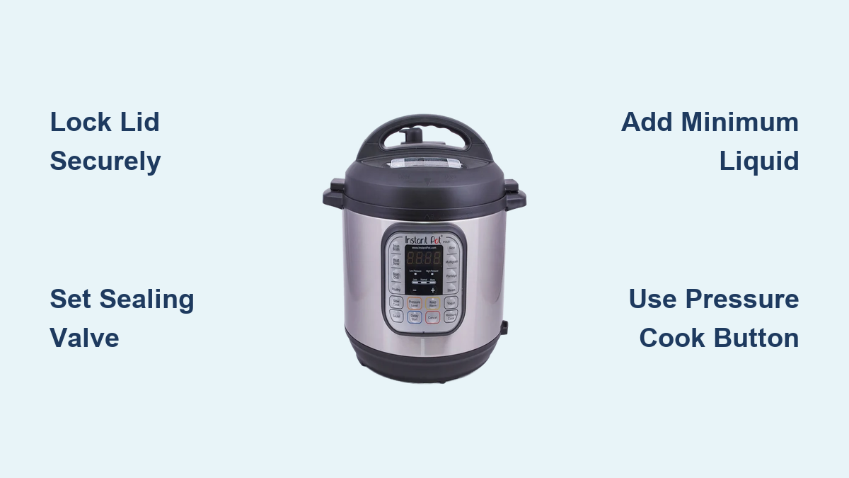 How to Set Instant Pot Pressure Cooker: Quick Guide