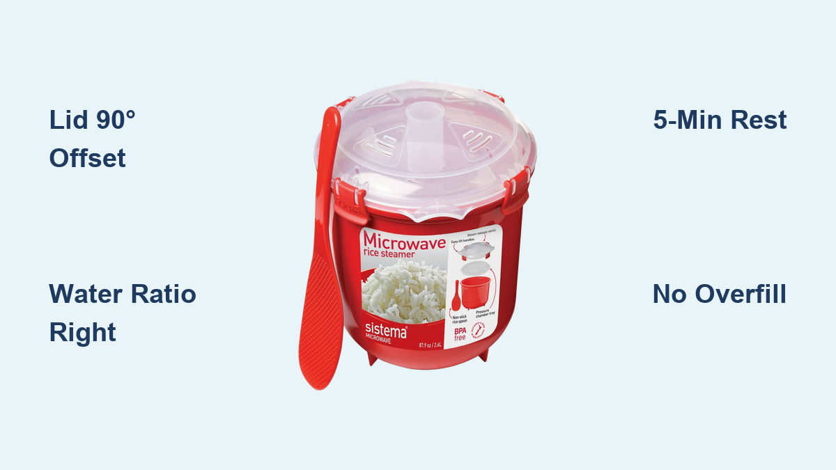 How to Use a Sistema Rice Cooker: Easy Guide