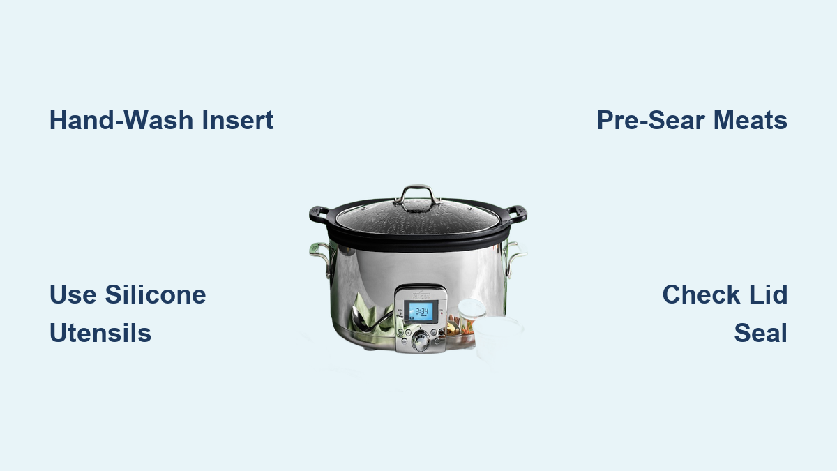 All-Clad Slow Cooker: How to Use Guide
