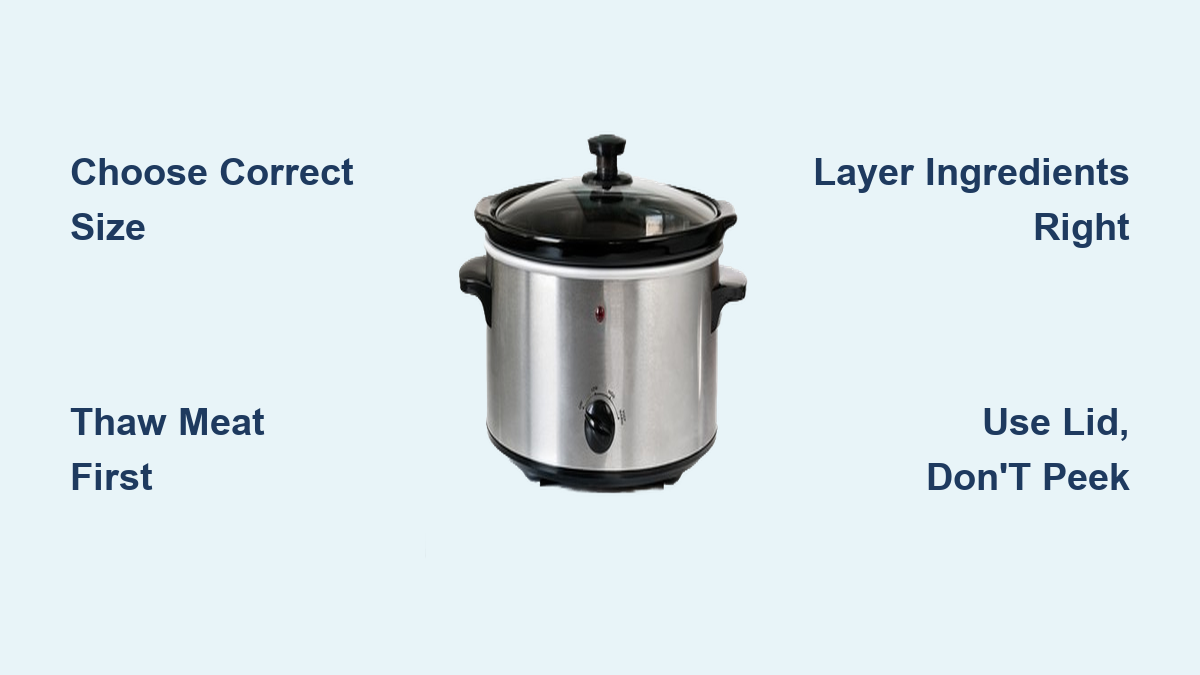 How to Use an Electric Slow Cooker: Easy Guide