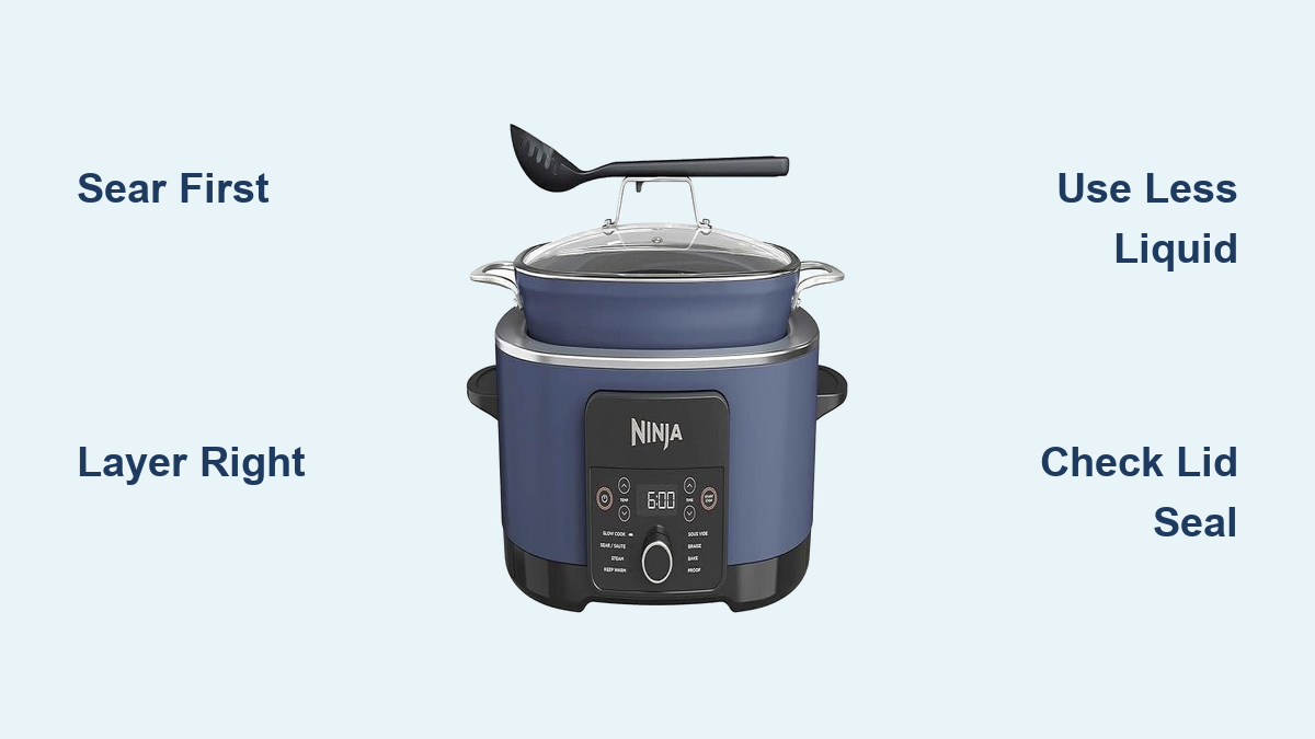How to Use Ninja Slow Cooker: Easy Guide