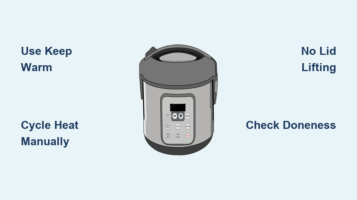 How to Use a Rice Cooker as a Slow Cooker