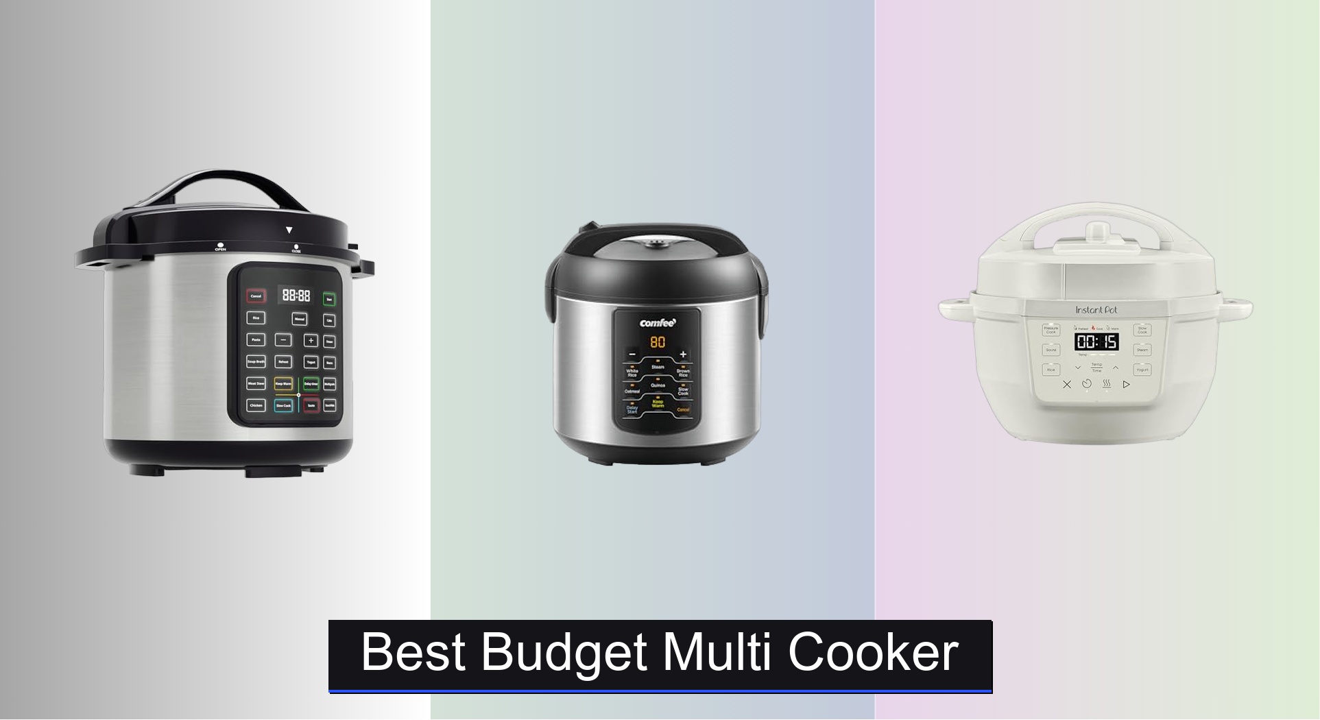 7 Best Budget Multi Cookers of 2026