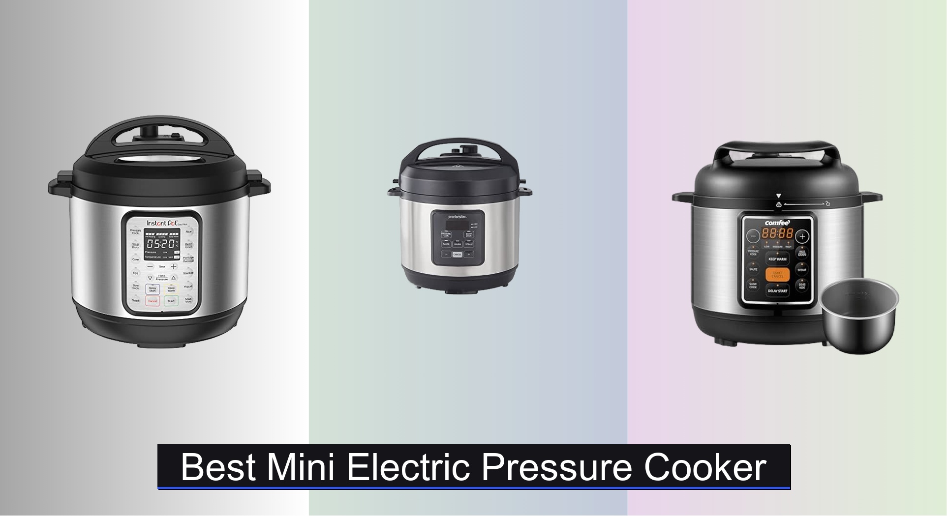 7 Best Mini Electric Pressure Cookers of 2026